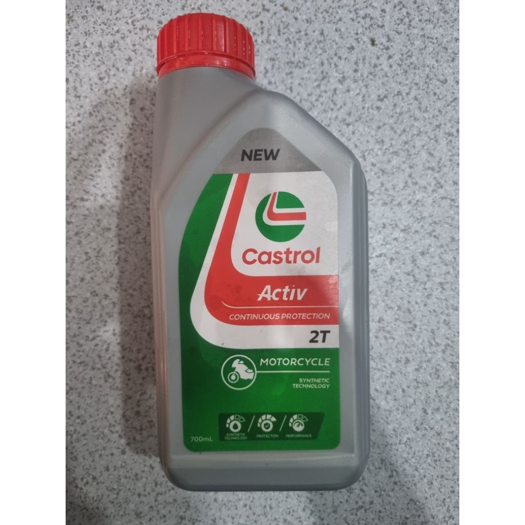 Jual Castrol Active continues protection 2T synthetic technology OLI ...
