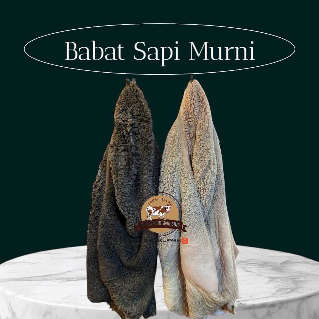 Jual Jeroan Sapi/Babat Sapi Lokal Bersih Fresh 500g-1kg (HALAL ...