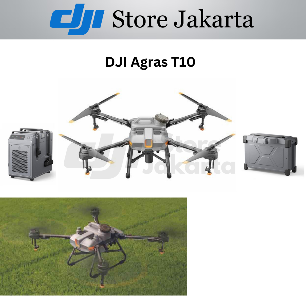 Jual DJI Agras T10 Drone Pertanian dan Perkebunan / Penyebaran Benih ...