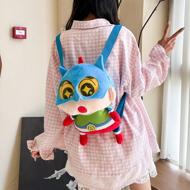 Jual NEW Tas Ransel Sinchan Crayon Back Pack Boneka Plush Toy Anak ...