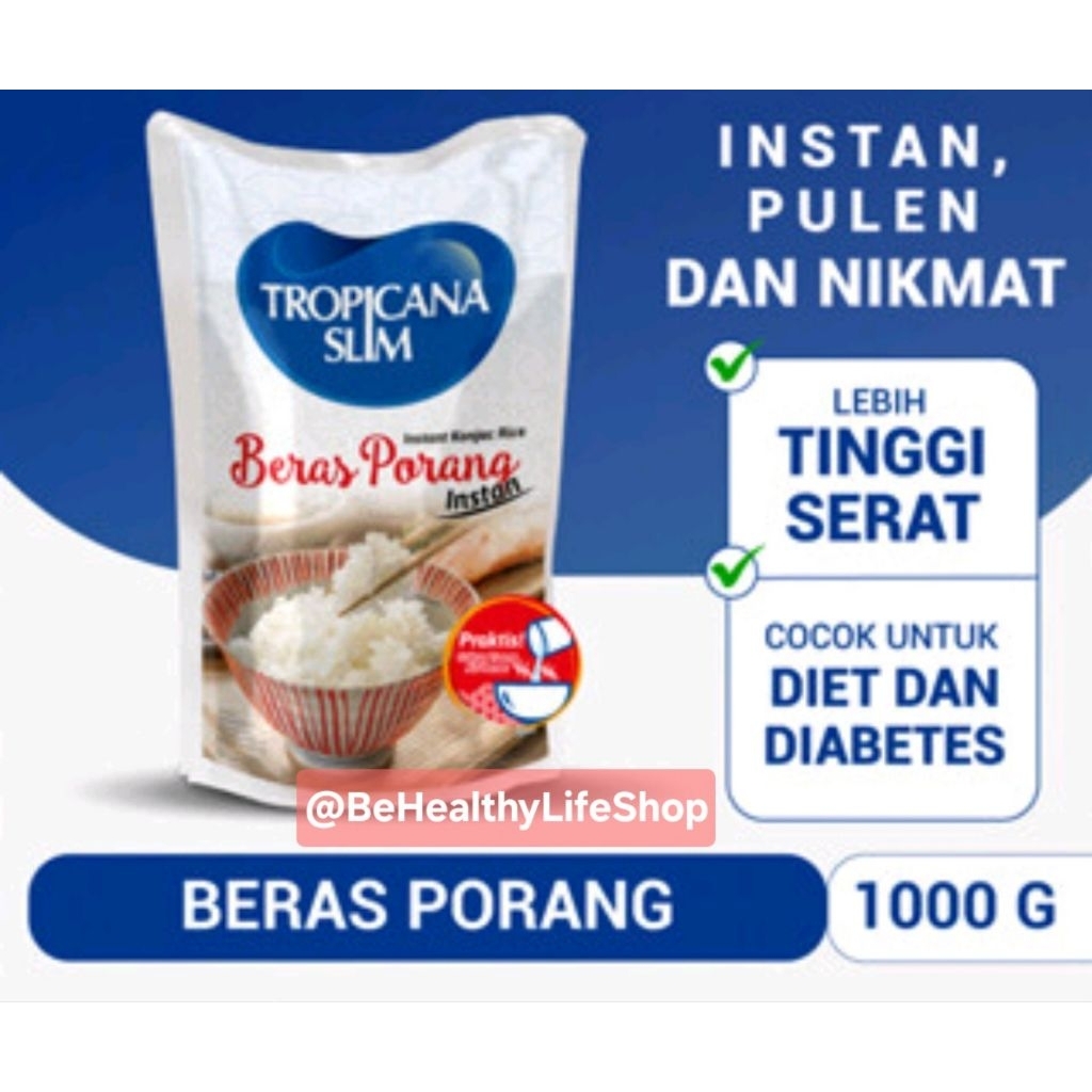 Jual Tropicana Slim Beras Porang 1000 gr / isi 10 sachet | Shopee Indonesia