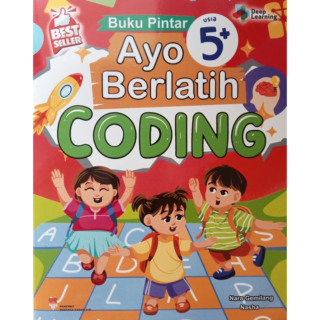 Jual Buku Pintar Ayo Berlatih Coding 5+ Best Seller (Cover Merah ...