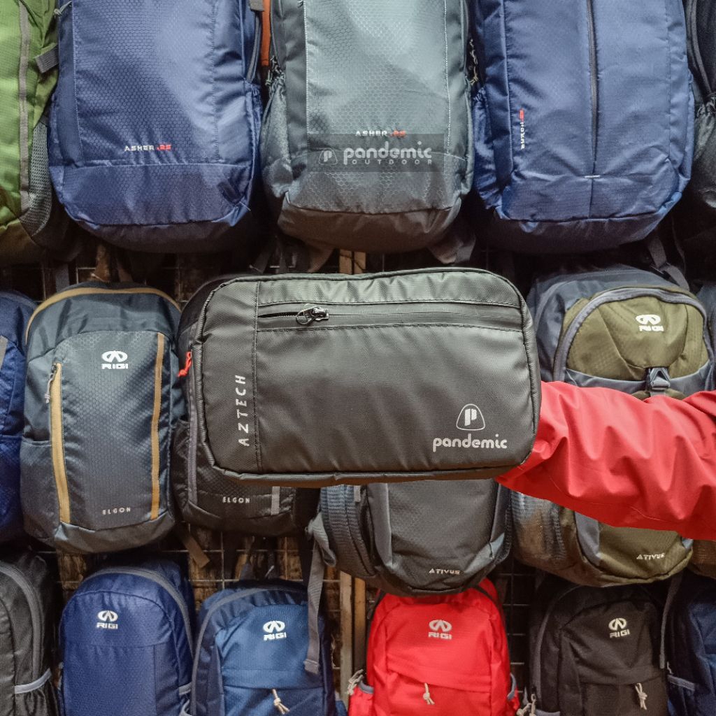 Jual Handbag Pria Pandemic Aztech Tas Selempang & Genggam Tahan Air ...