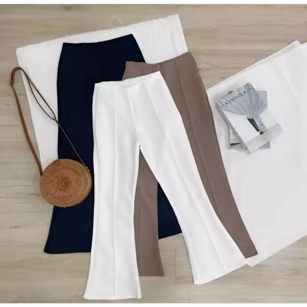 Jual Cutbray Wanita Premium Import Terbaru Promthong Pants Bahan Scuba ...