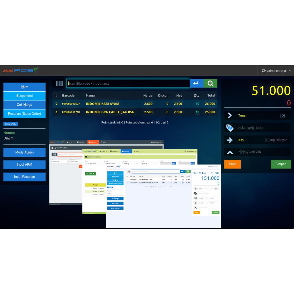 Jual Software Aplikasi Kasir Point of Sales Berbasis Web untuk Toko ...
