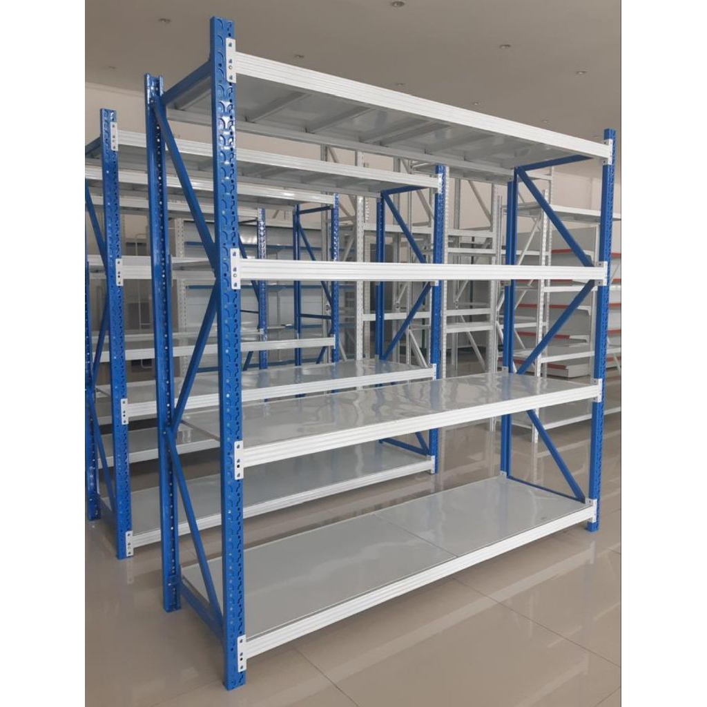 Jual Rak medium duty rak besi susun kapasitas shelving 300 kg | Shopee ...