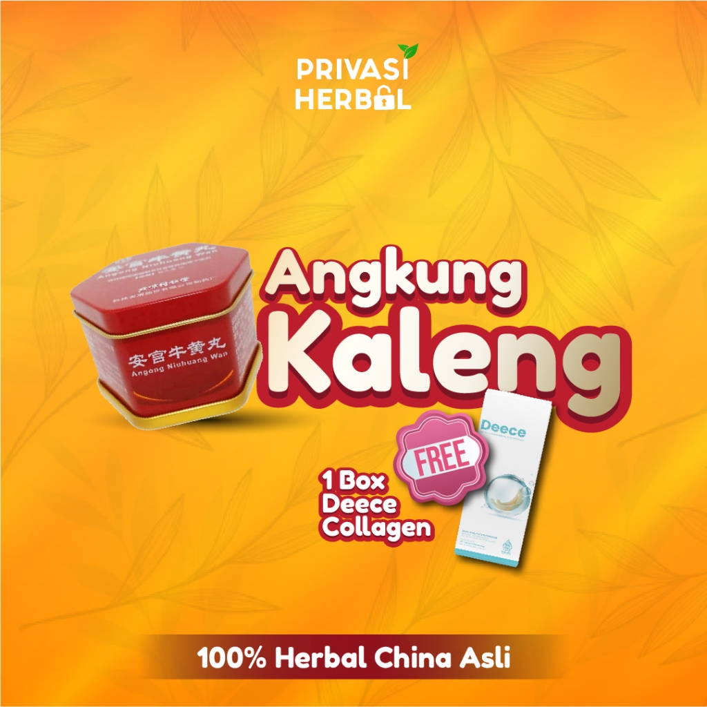 Jual Angong Niuhuang Wan Original Angkung Kaleng Obat Stroke Cina ...
