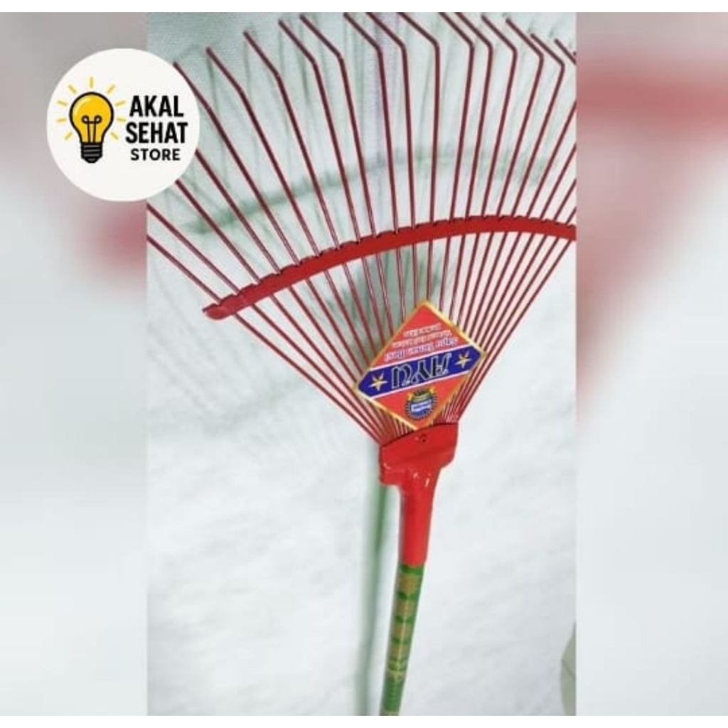 Jual sapu taman besi cakar sampah+gagang | Shopee Indonesia