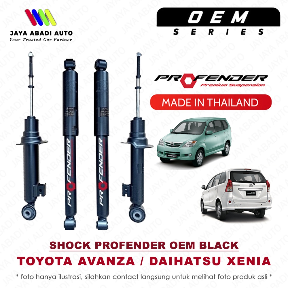 Jual Shock Breaker OEM Series PROFENDER BLACK OEM - TOYOTA AVANZA ...
