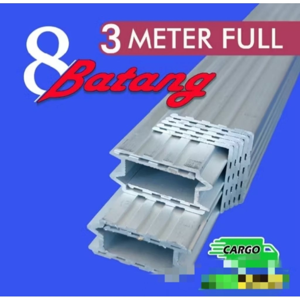 Jual Aluminium 8 batang ( 3 mtr ) | Shopee Indonesia