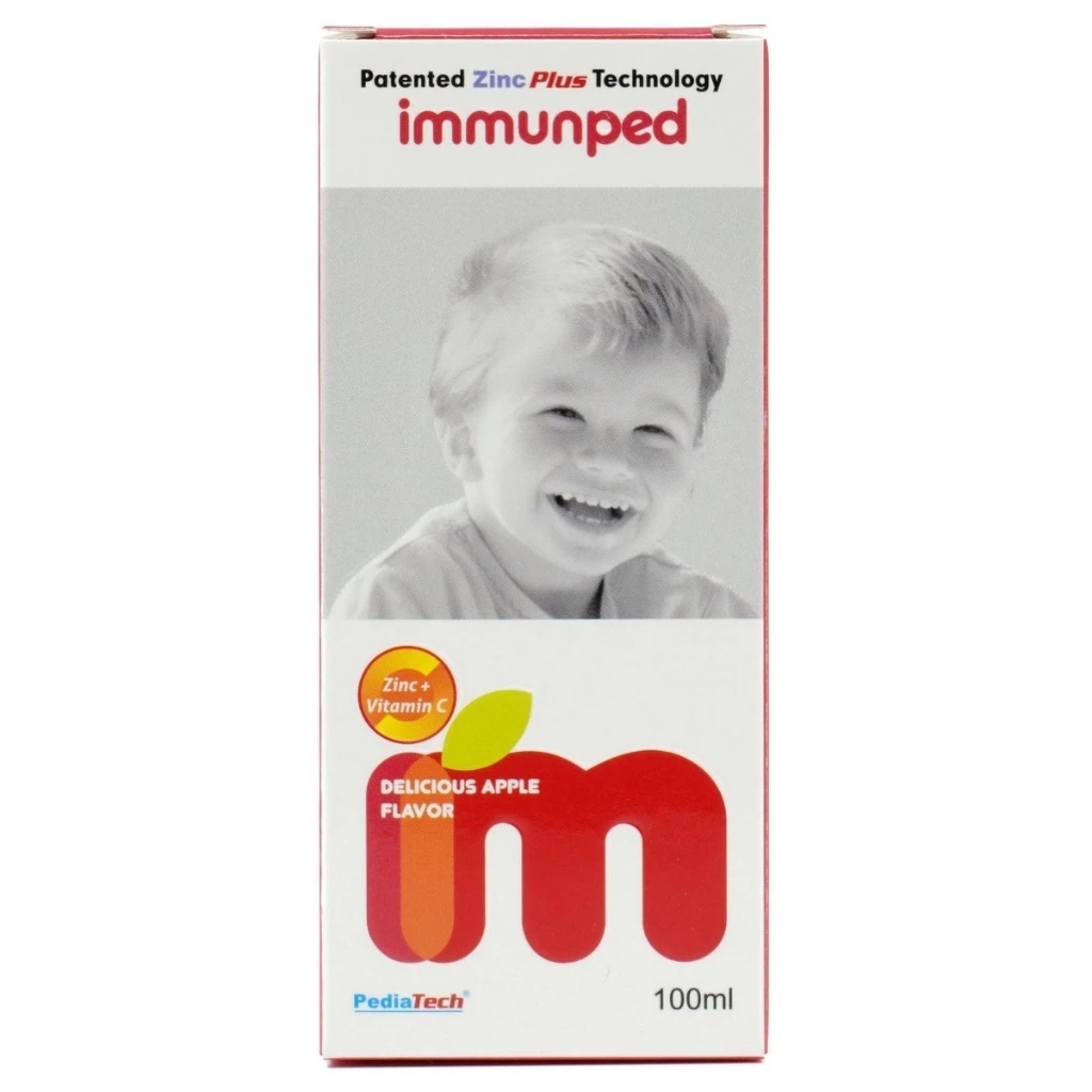 Jual IMMUNPED, CHILDREN VITAMIN C + ZINC 60ML | Shopee Indonesia