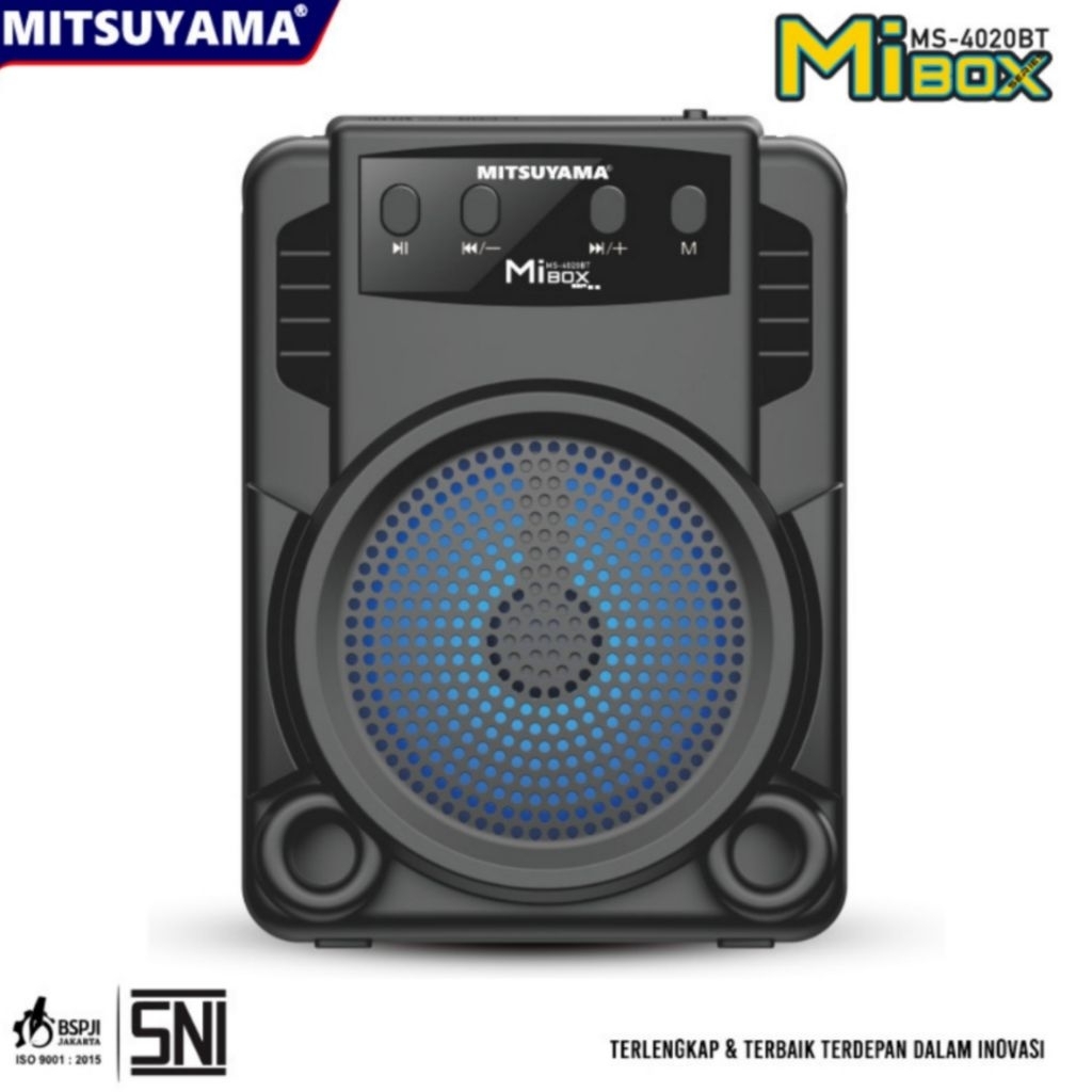 Jual Speaker Radio Mitsuyama MS-4020BT MIBOX Series MP3 Player USB Bluetooth / Speaker Mini ...