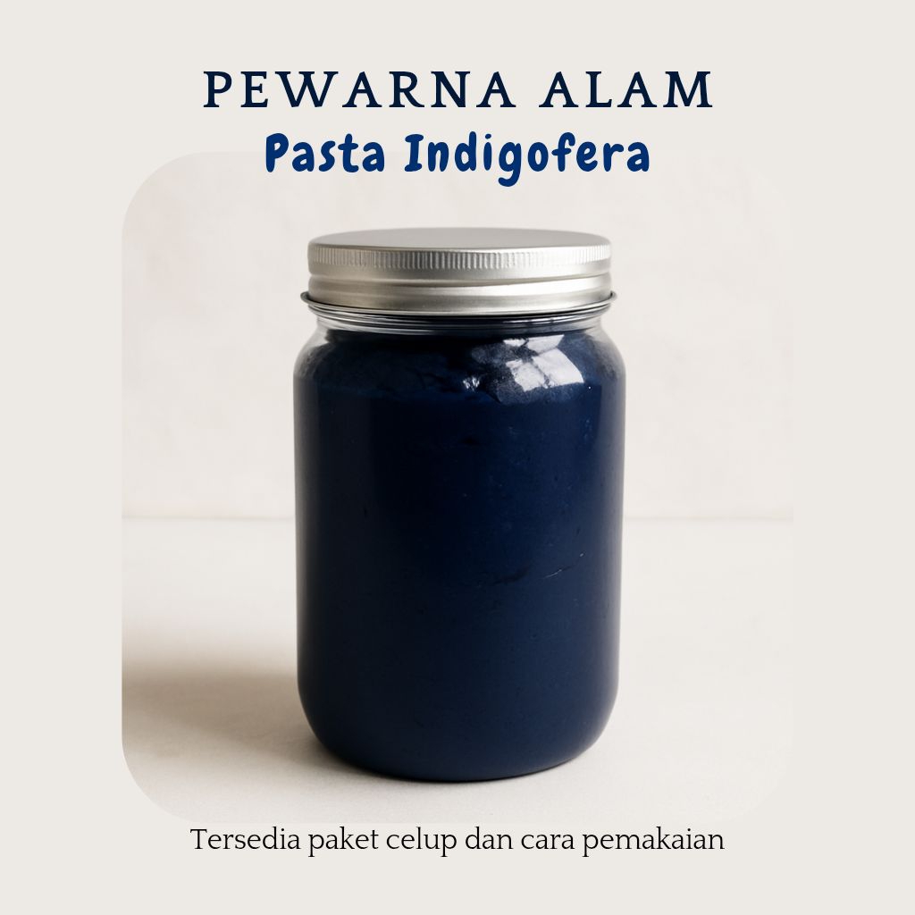 Jual PEWARNA ALAM BIRU INDIGO PASTA FRESH UNTUK SHIBORI, BATIK DLL ...