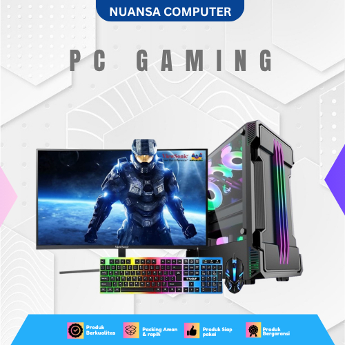 Jual Pc Gaming Editing i7 ram 16gb gtx 1050ti ssd 256gb fullset garansi 1tahun | Shopee Indonesia