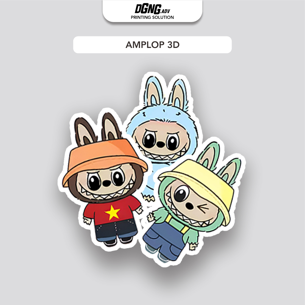 Jual Amplop lebaran 3D viral Karakter Labubu & Kartun | Shopee Indonesia