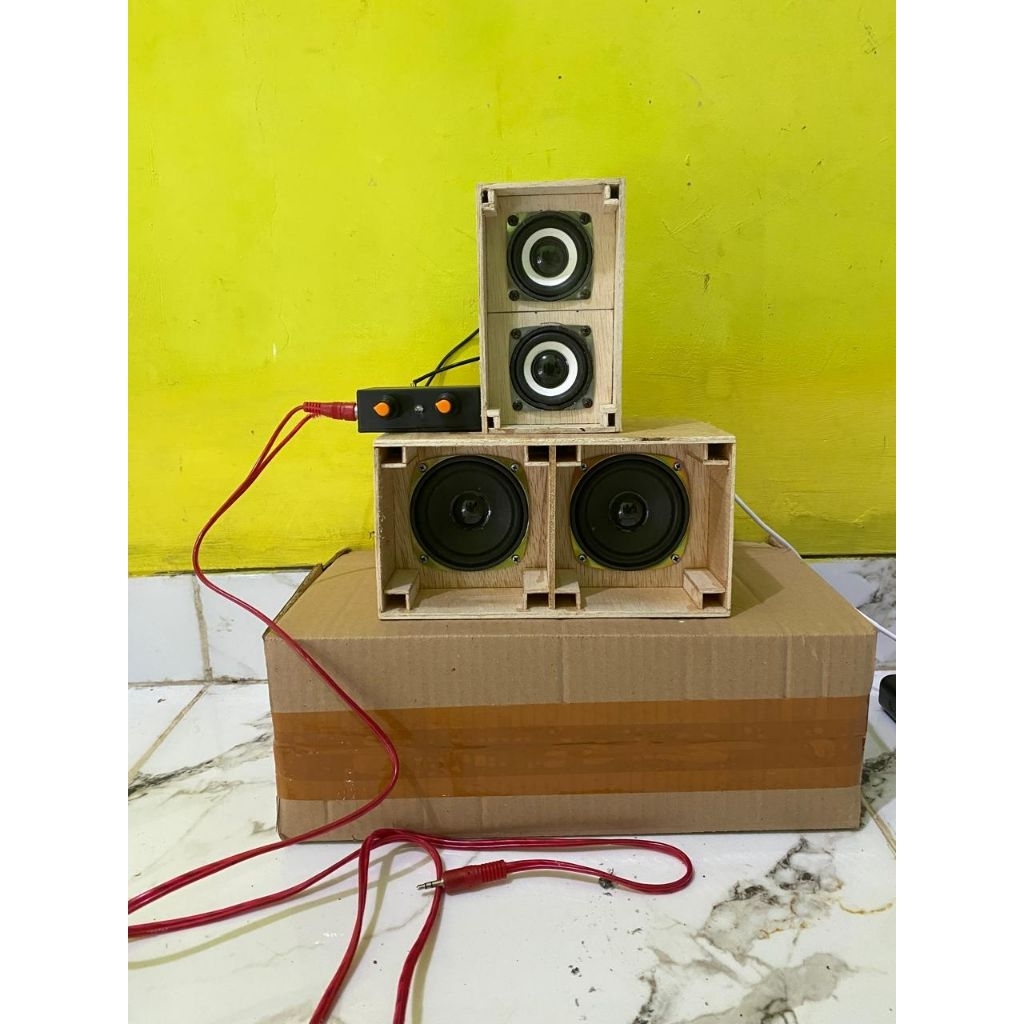 Jual paket sound miniatur planar doble 3 inch Line array 2 inch plus ...