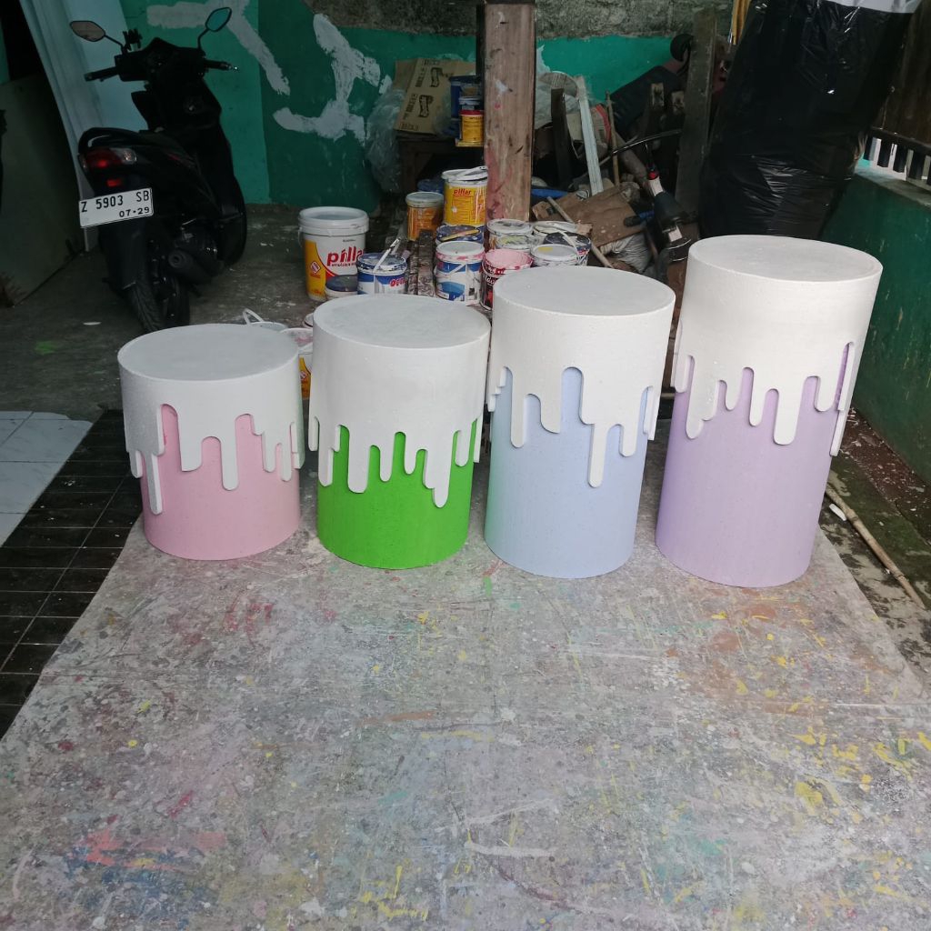 Jual meja tabung custom tinggi 50cm | Shopee Indonesia