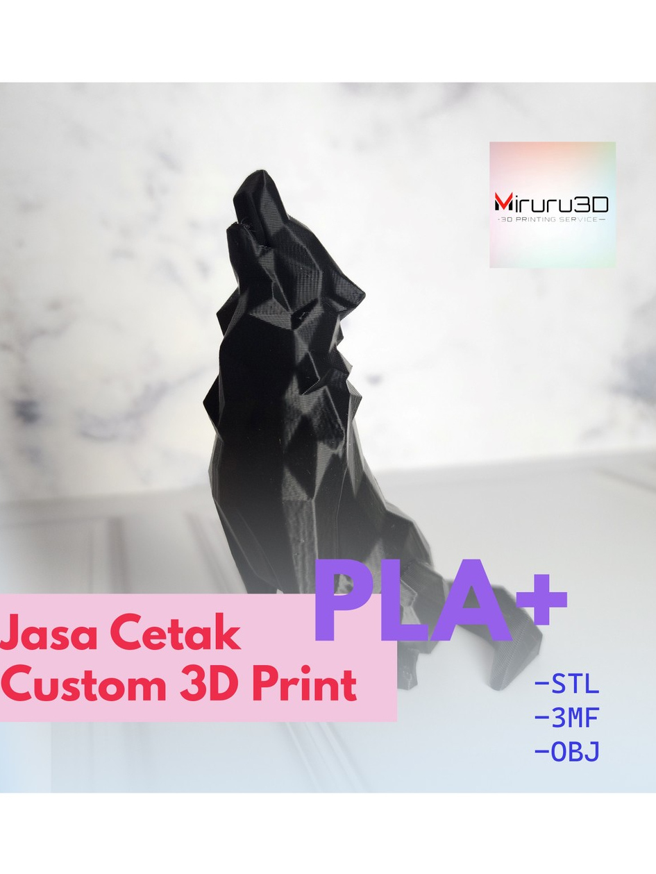 Jual Jasa 3D Print PLA+ / Custome Cetak 3D 3 Dimensi - Miruru3D STL - 3MF 3 - OBJ | Shopee Indonesia