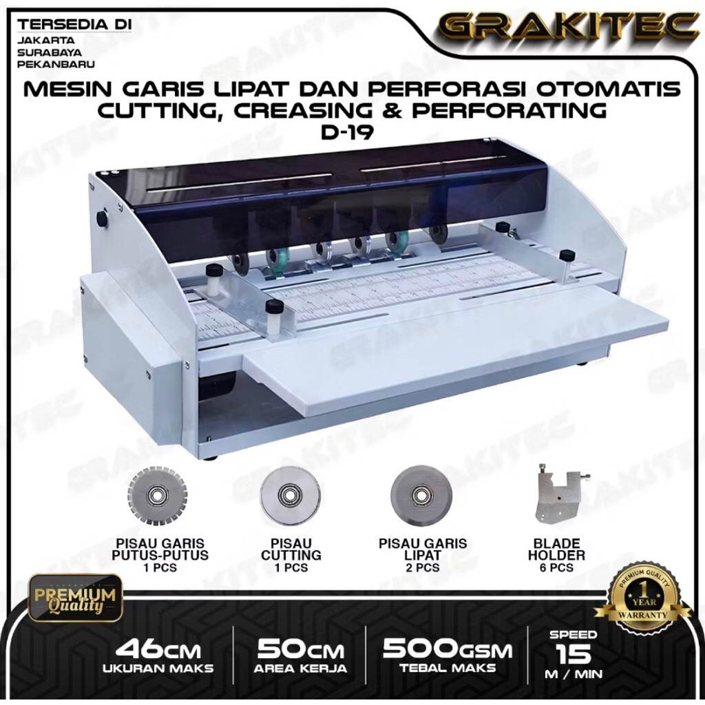 Jual Mesin Electric Cutting, Creasing & Perforating (Mesin Pembuat ...