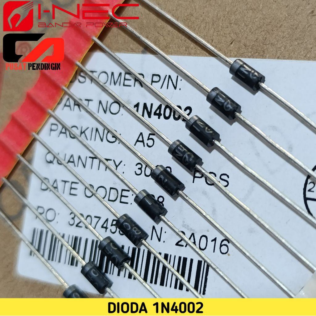 Jual DIODA 1N4002 / 4002 (1pcs) | Shopee Indonesia