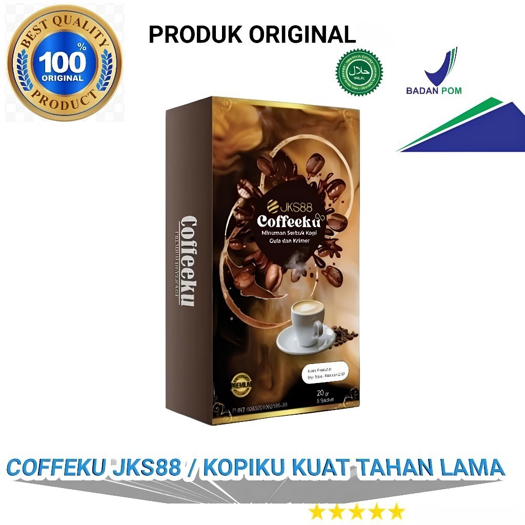 Jual (BARU) COFFEEKU / COFFEEKU KOPIKU JKS88 ISI 5 SACHET | Shopee Indonesia
