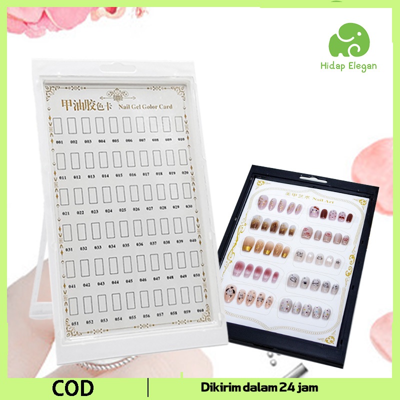 Jual Frame Nail Art Kupal Nail Art Papan Kuku Nail Art Kuku Display ...
