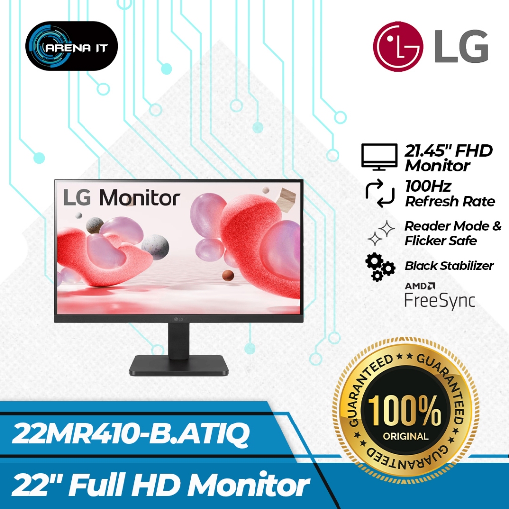 Jual LG Monitor 22MR410-B 21.45'' Full HD Display with AMD FreeSync ...