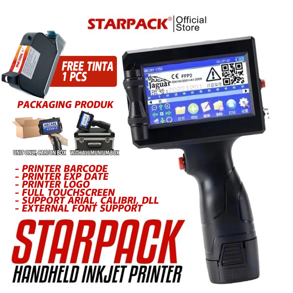 Jual STARPACK HANDHELD INKJET PRINTER / PRINTER GENGGAM / PRINTER ...