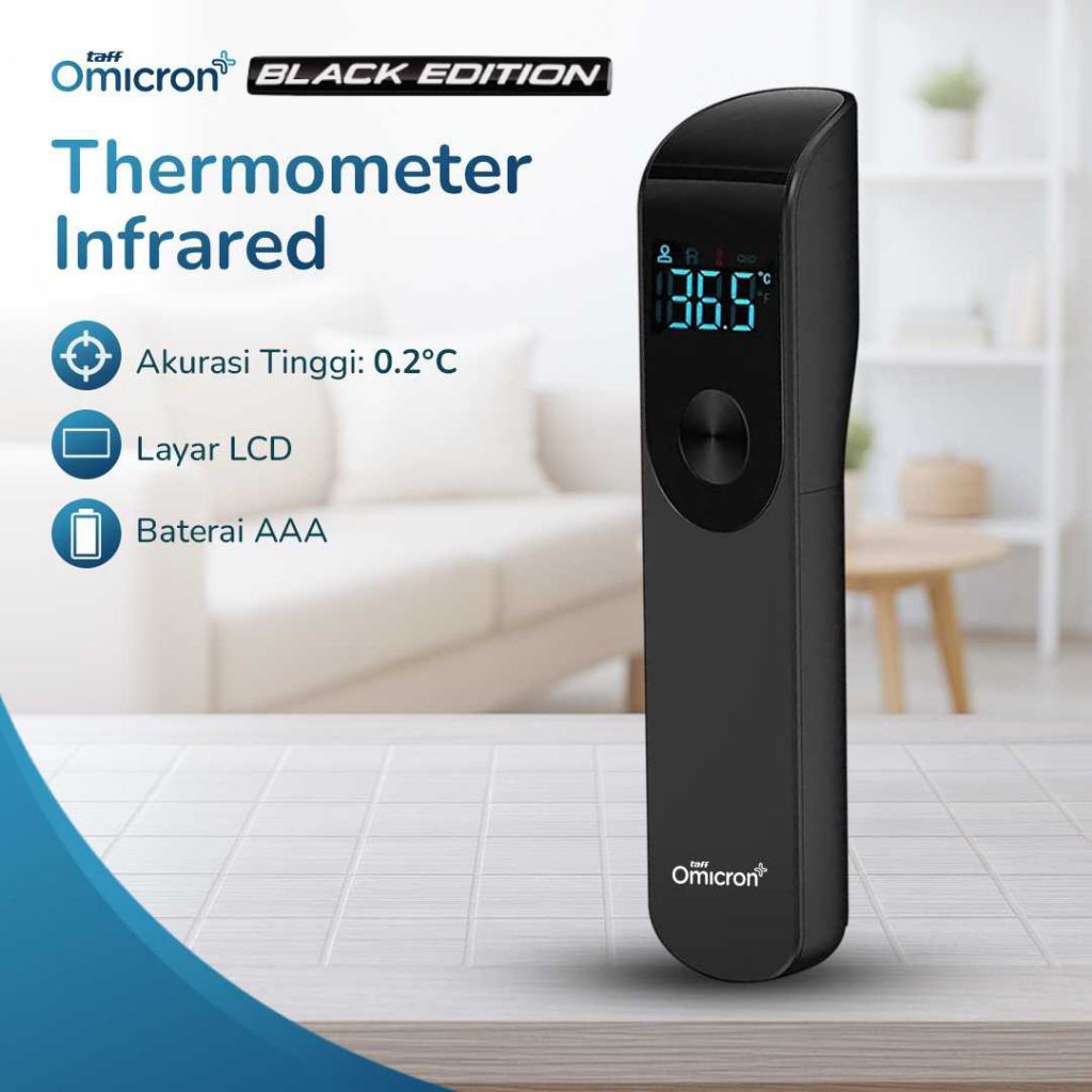 Jual Thermometer Digital Compact Black Edition Elegan, Akurat, Mudah ...