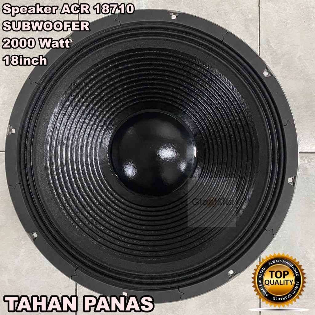 Jual SPEAKER SUBWOOFER ACR DELUXE 18 inch 18710 DLX SUBWOOFER 18inch ...