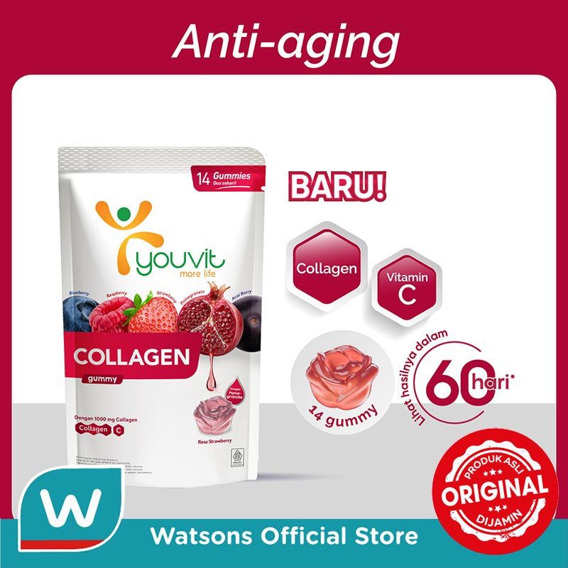 Jual Youvit Collagen 7 Hari dengan VERISOL, Bioactive Collagen Peptides ...