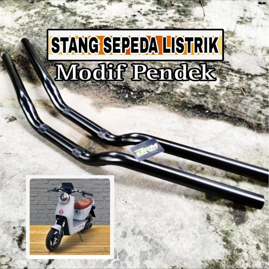 Jual Stang Pendek Stir Sepeda Listrik Universal | Shopee Indonesia
