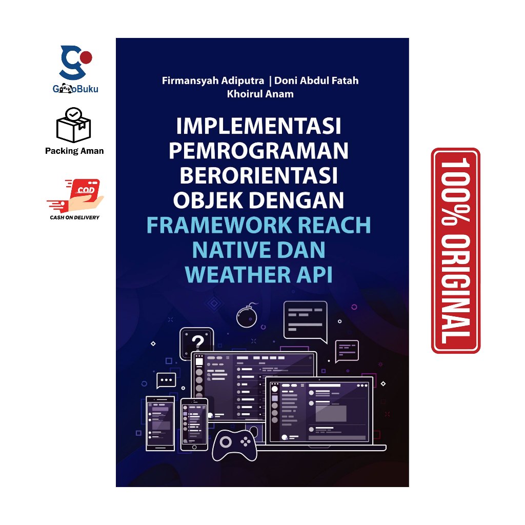 Jual Buku Implementasi Pemrograman Berorientasi Objek Dengan Framework React Native Dan Weather ...