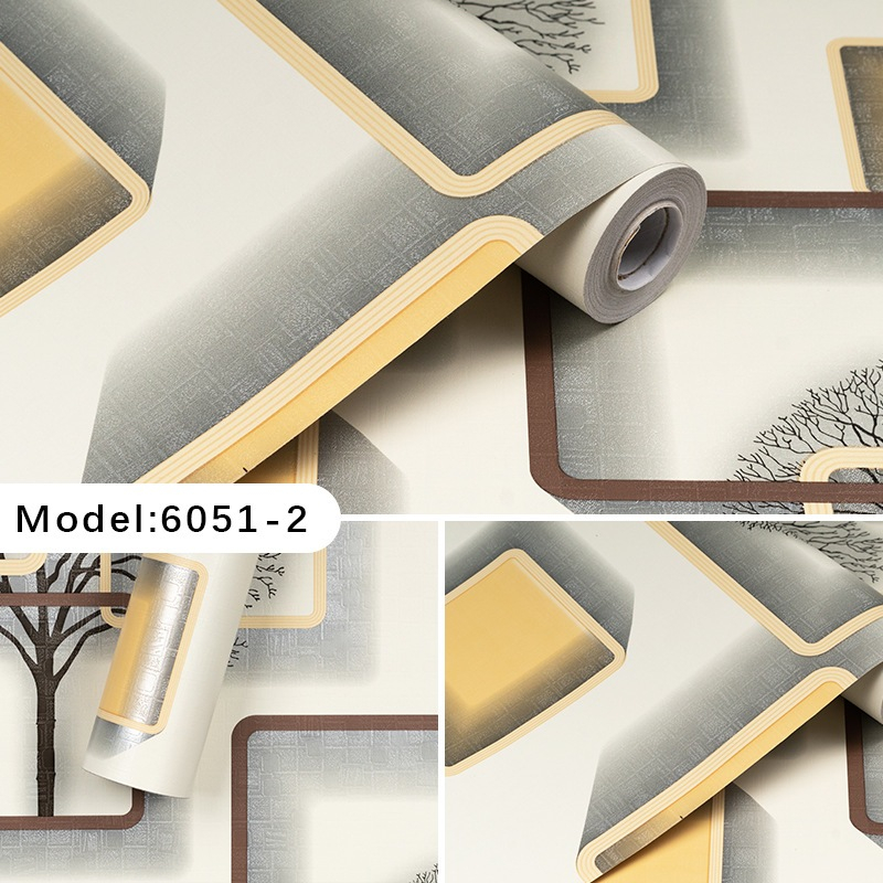 Jual Wallpaper Dinding Kotak Kuning 3D 8m s/d 9m x 45cm | Shopee Indonesia