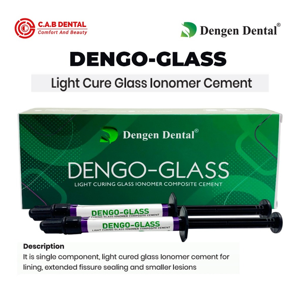 Jual Dengen Dengo-glass Light Curing Glass ionmer Cement GIC Dental ...