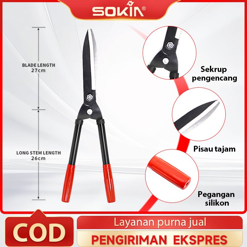 Jual SOKIN Gunting Rumput Pemangkasan Rumput Cabang Rumah Gunting ...