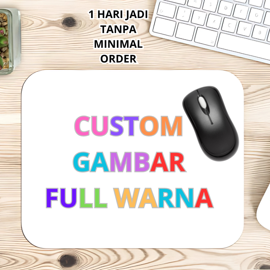 Jual MOUSE PAD CUSTOM / MOUSEPAD CUSTOM 1 hari jadi Custom Gambar Full ...