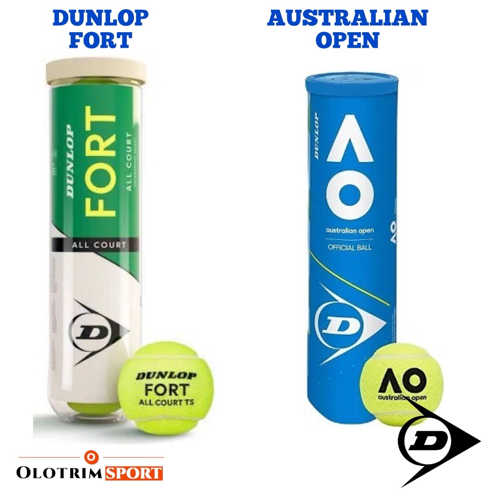 Jual Bola Tenis DUNLOP FORT AO AUSTRALIAN OPEN ATP CHAMP CHAMPIONSHIP ...