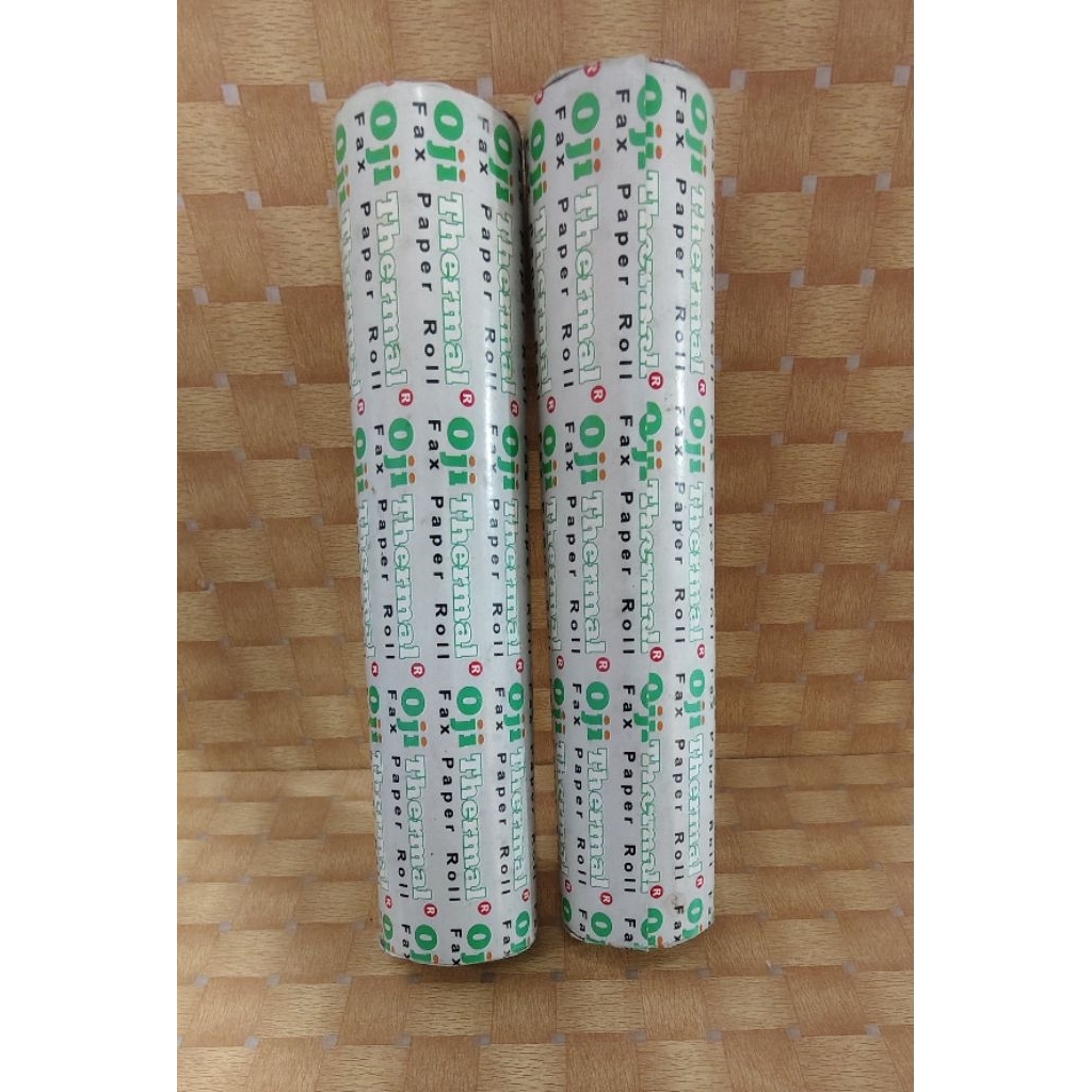 Jual Thermal Paper Oji Fax 216 mm x 30 meter | Shopee Indonesia