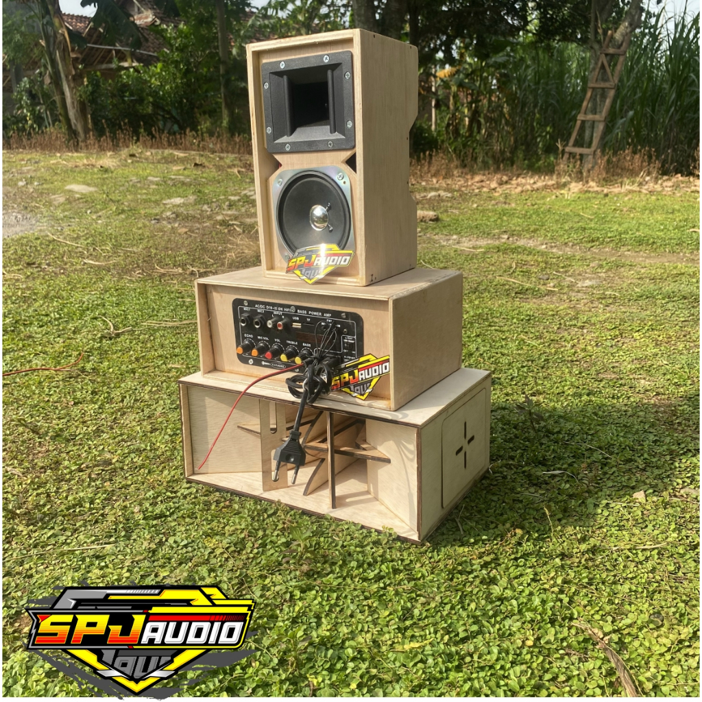 Jual Paket Sound Miniatur Fullset Box CLA Doble 4 Inch dan Line Array ...