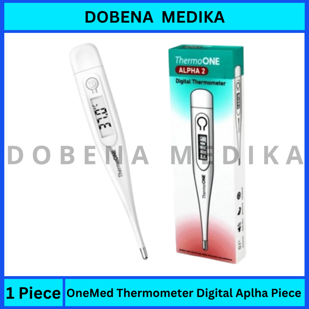 Jual OneMed Thermometer Digital Kaku Alpha | Shopee Indonesia