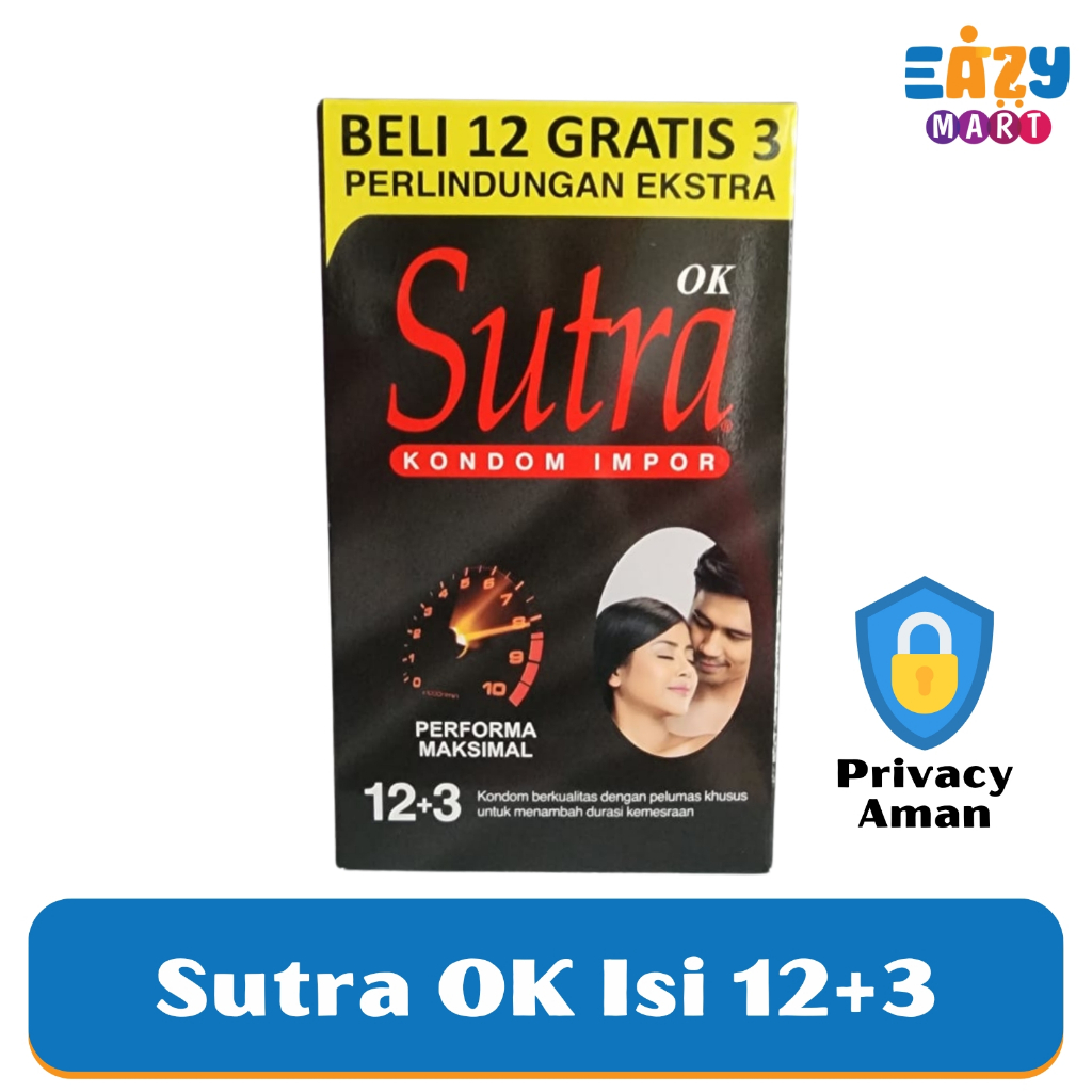 Jual Hanovershop Kondom Sutra Ok Hitam Isi 12 | Shopee Indonesia