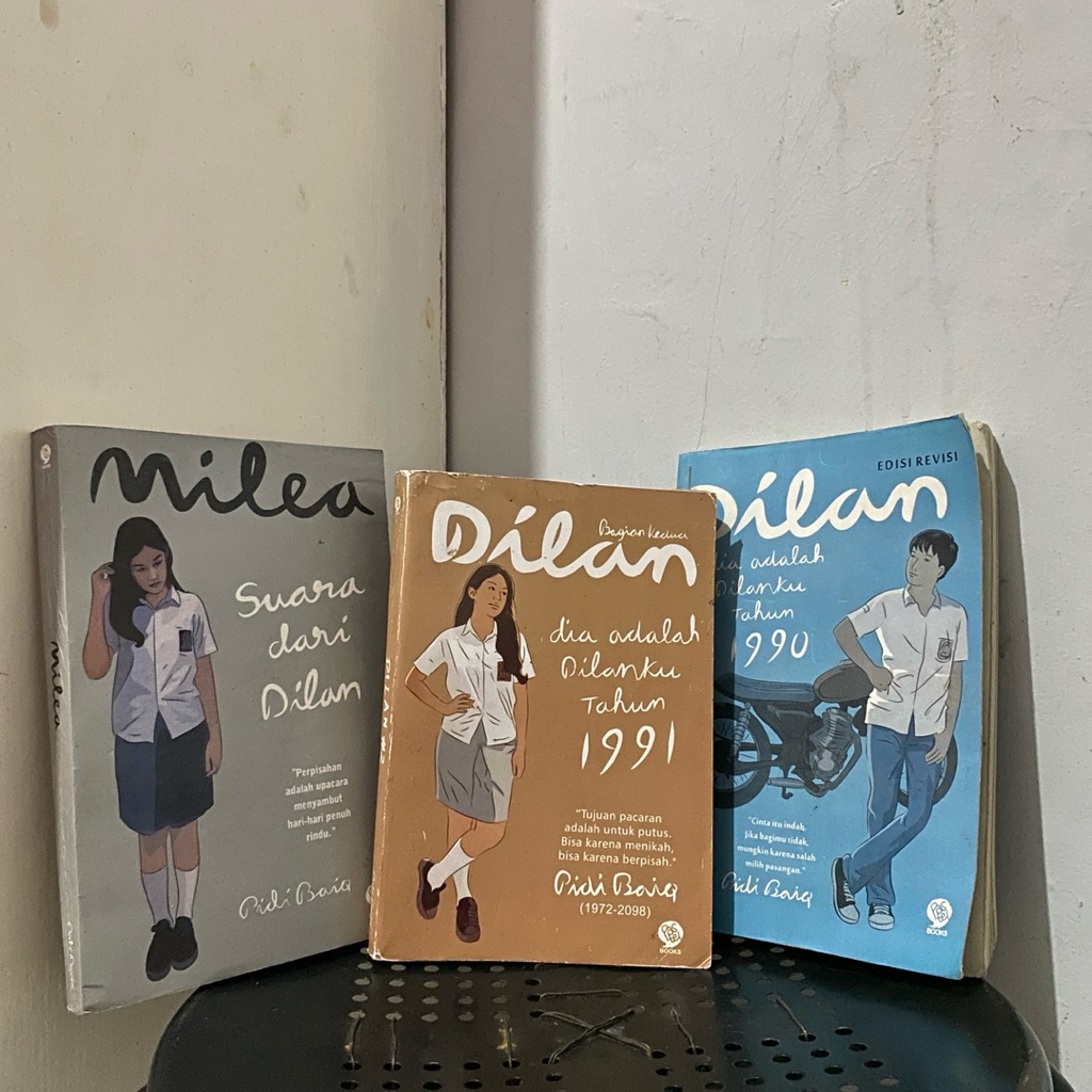 Jual NOVEL TRILOGY DILAN 1990 3 BUKU (Wajib baca deskripsi) | Shopee ...