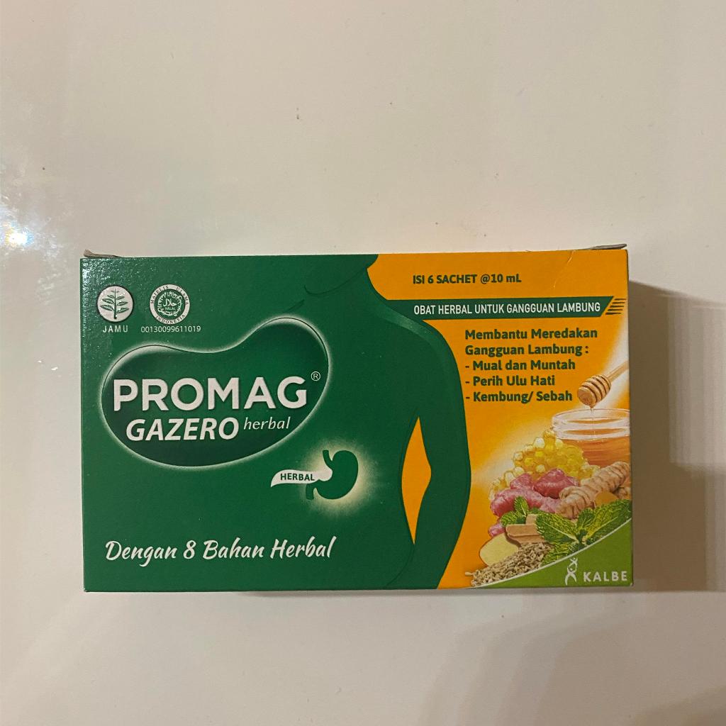 Jual Promag Gazero Herbal isi 6 | Shopee Indonesia