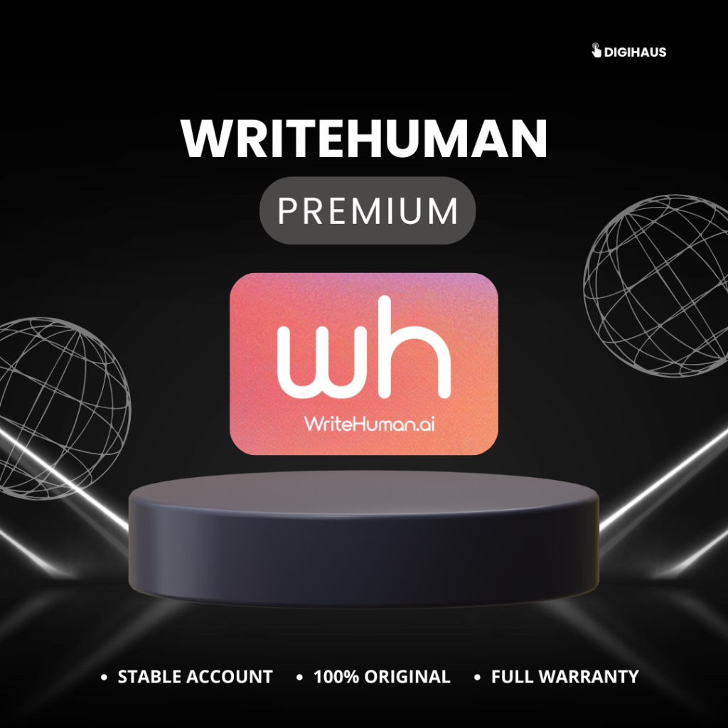Jual WriteHuman Ai Ultra - Unlimited Ai Content Humanizer New! Access to Enhanced Model 1 Bulan ...