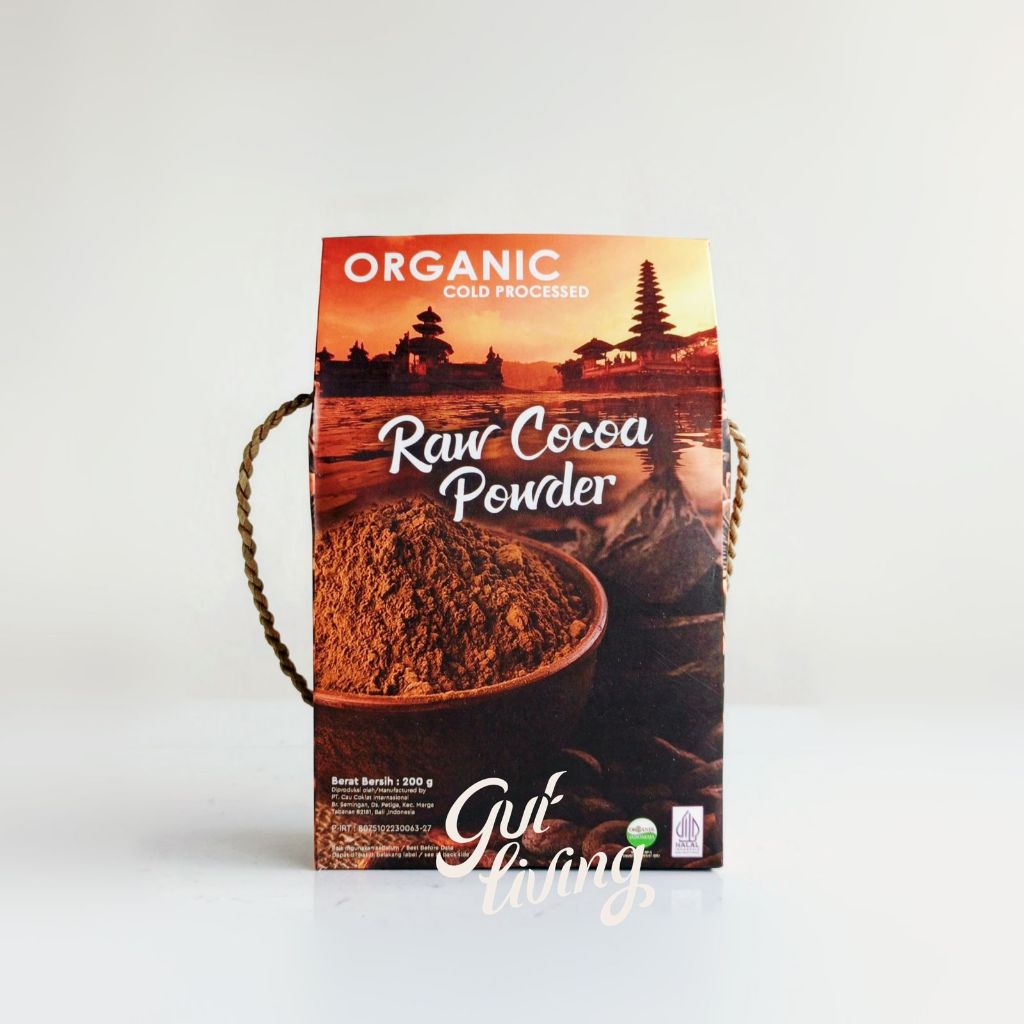 Jual Organic Raw Cacao Cocoa Powder & Drinking Chocolate (Coklat Seduh ...