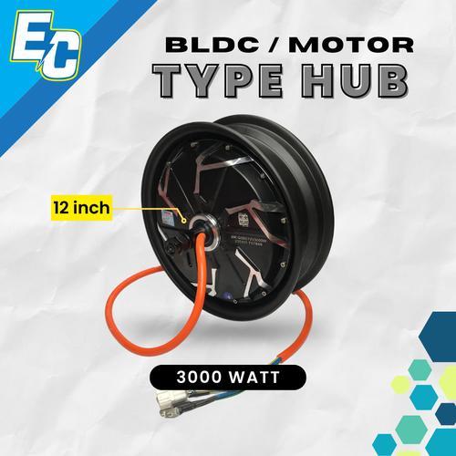 Jual BLDC Motor Listrik QS Motor 3000watt 12inch | Shopee Indonesia