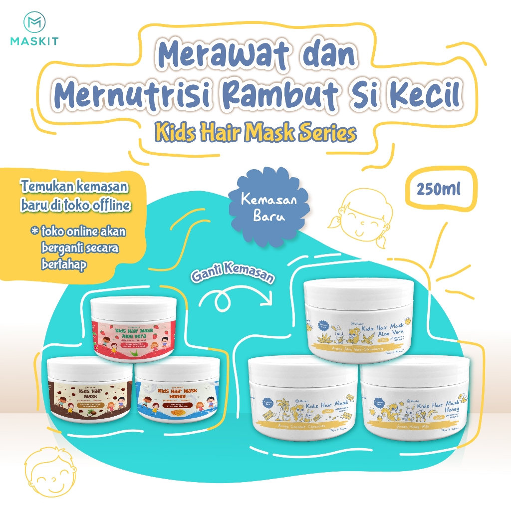Jual Kids Hair Mask Treatment | Masker Rambut Anak | Creambath Rambut ...