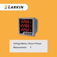 Jual Digital Panel Meter Larkin Type LR-AV33 - Voltage Meter, 3 Row 3 ...