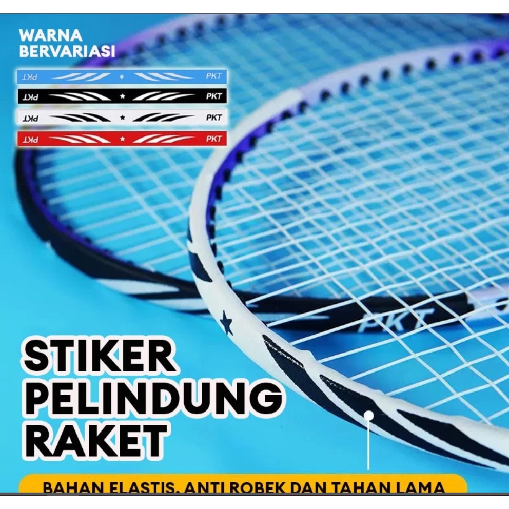 Jual Pelindung Raket/ Racket Protector Bahan Elastis Anti Lengket Tahan ...
